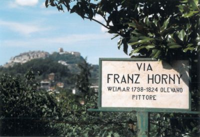 Brinkmanns Orte: Olevano • Rolf Dieter Brinkmann: Stimmen, Spuren, Analysen